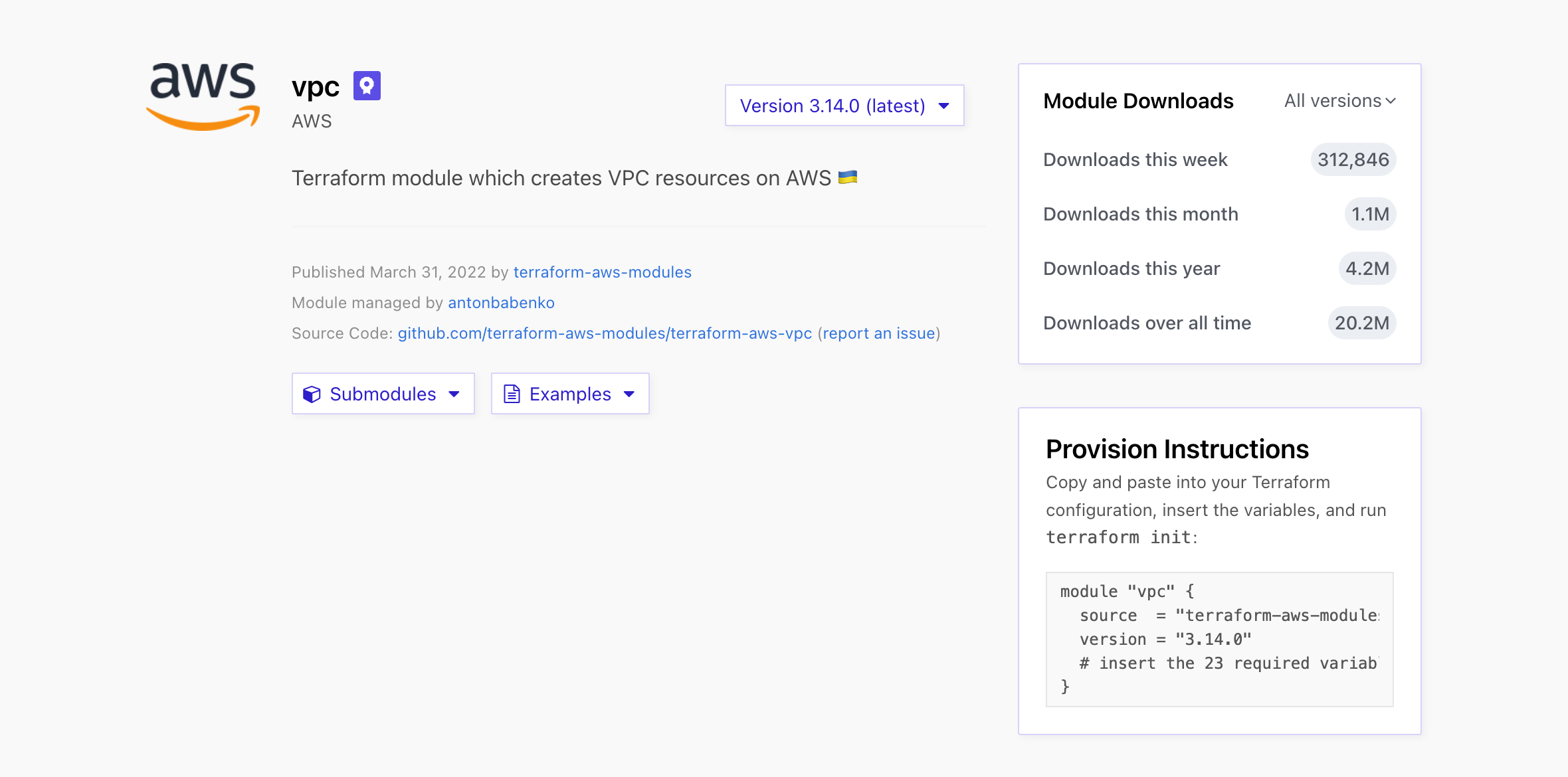 Use Registry Modules In Configuration Terraform Hashicorp Learn